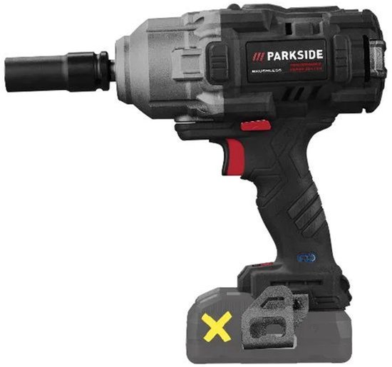 PARKSIDE PERFORMANCE® Accu-slagmoersleutel 20V zonder accu - Toerental: 660 / 1250 /... | bol