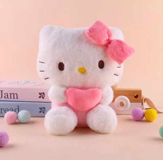 Sanrio - Hello Kitty knuffel - met hart - My Melody - Kuromi ...