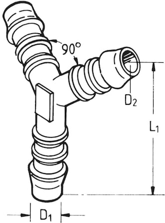 Wurth - Y-slangkoppelingen - Y-slangkoppeling x 25 st | bol