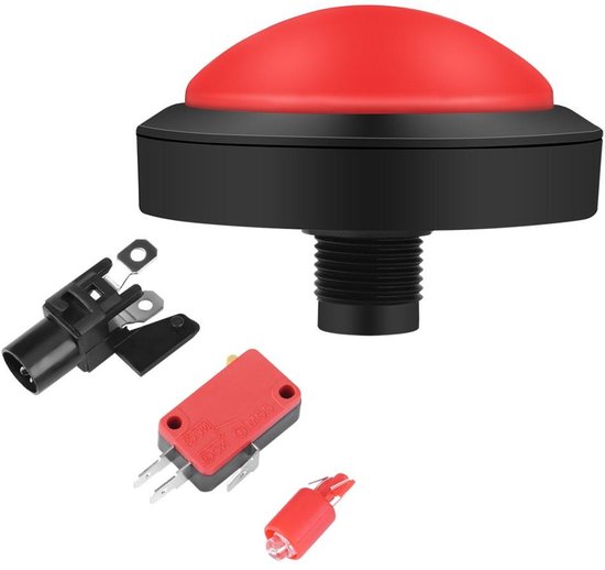 100 mm Large Arcade Knob with Spare LED for Convexity Console Micro ...