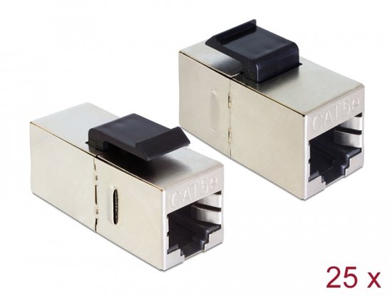 Keystone Module RJ45 Jack naar RJ45 Jack Cat.5E Compact 25 stuks | bol