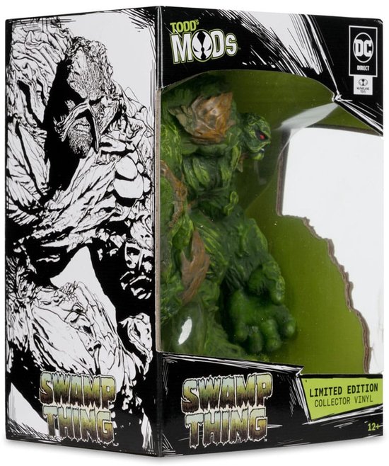 Statuette en Vinyl de collection DC Direct de Todd's Mods Swamp Thing ...