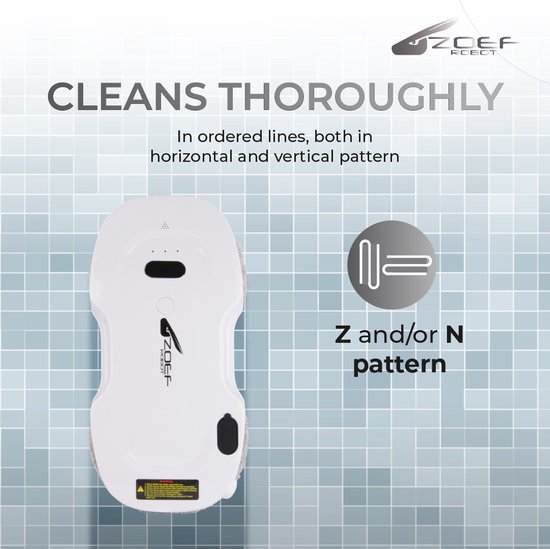 Zoef Robot Ramenwasser Evert - Automatische Robot Ruitenreiniger met ...