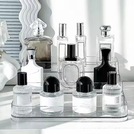 Parfum Plateau - Parfum Rek - Zwart - Parfum Display - Parfum Organizer ...