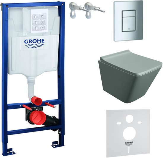 Inbouwreservoir Complete Toiletset Grohe Solido 39069000 - Inbouw WC ...