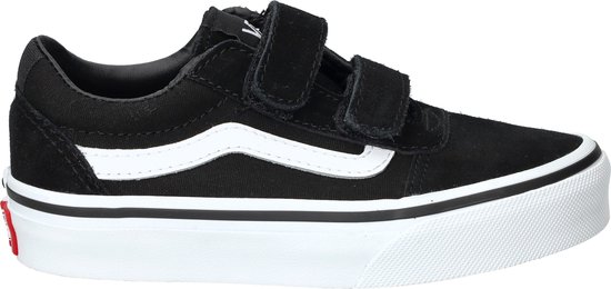 VANS YT Ward V (SUEDE/CANVAS)BLACK/WHITE -Maat 34 | bol