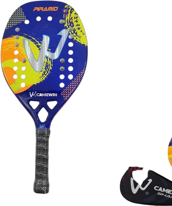 Nivard Padel Racket - Padelrackets - Padelracket - Multicolor/Blauw | bol