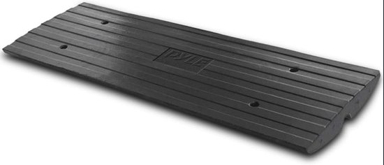 Pyle Drempeloprijplaat, Zware Rubber Oprit voor Auto & Curbside, 122 cm ...