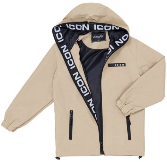 Jongens jacket | jas Icon "Beige", verkrijgbaar in de maten 98/104 t/m ...