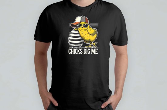 The Chicks Dig Me - T Shirt - FunnyLife - Sarcasm - IDontCare ...