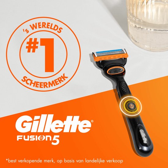 Gillette Scheermesjes Fusion 5 Power - 6 x 12 stuks ...