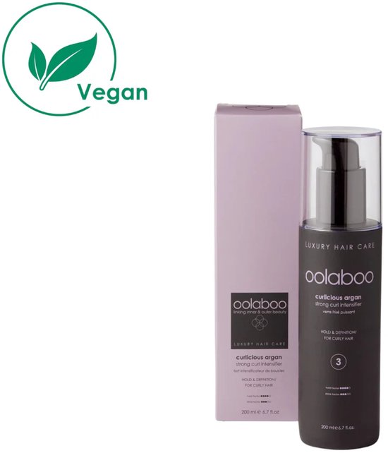 Oolaboo curlicious argan strong curl intensifier 200 ml | bol