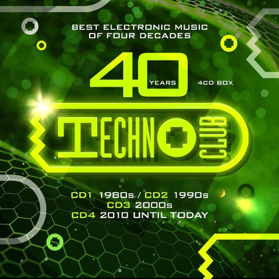 V/A - 40 Years Techno Club (CD), V/a | Muziek | bol