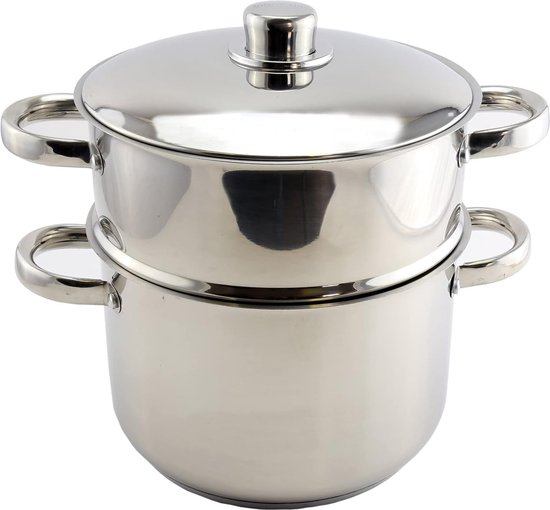 Royalty Line® C6L Stoompan Inductie - 6 Liter / Ø 22 cm - Soeppan Voor ...