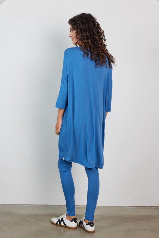 DIDI Dames Loose dress 3/4 sleeves Dutch blue maat 44 | bol