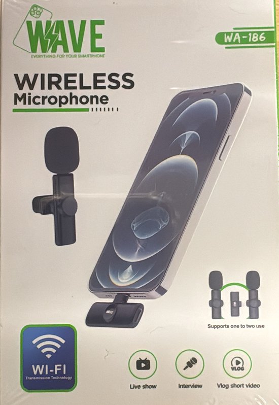 Wave Wireless Microphone 2 stuks | bol
