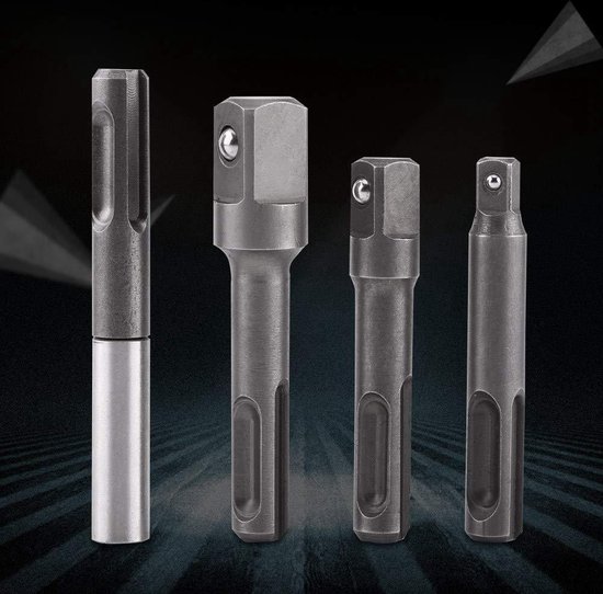 SDS Plus schacht naar 1/4 inbusadapter - booruitbreiding Connector ...