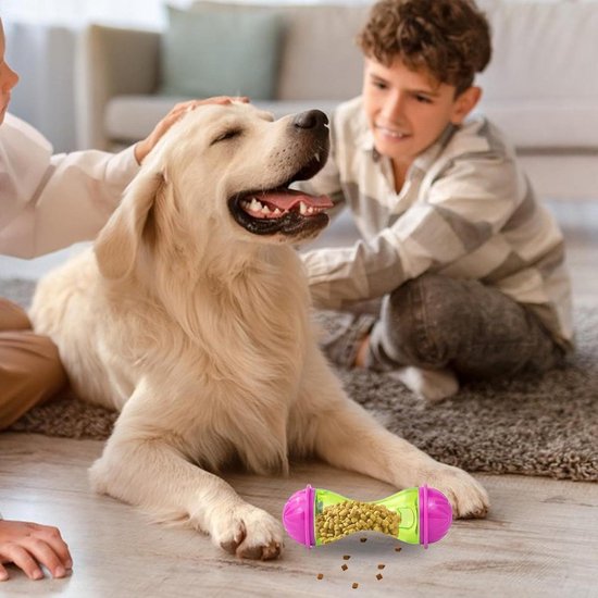 Ball Puzzle Dispenser Interactive Toy for Dogs - Food Leakage Puzzles ...