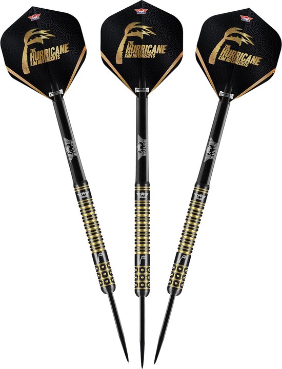 Bull's Kim Huybrechts 90% Black E2 - Steeltip Darts - Professionele ...