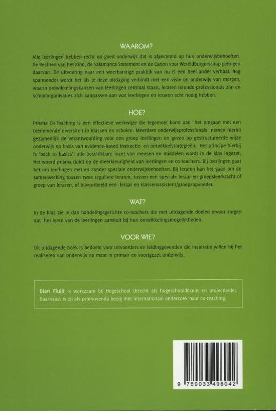 Prisma co-teaching | 9789033496042 | Dian Fluijt | Boeken | bol