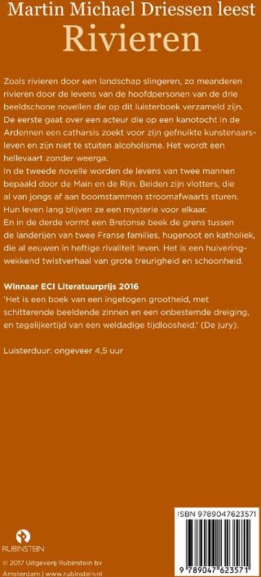 Rivieren, Martin Michael Driessen | 9789047623571 | Boeken | bol