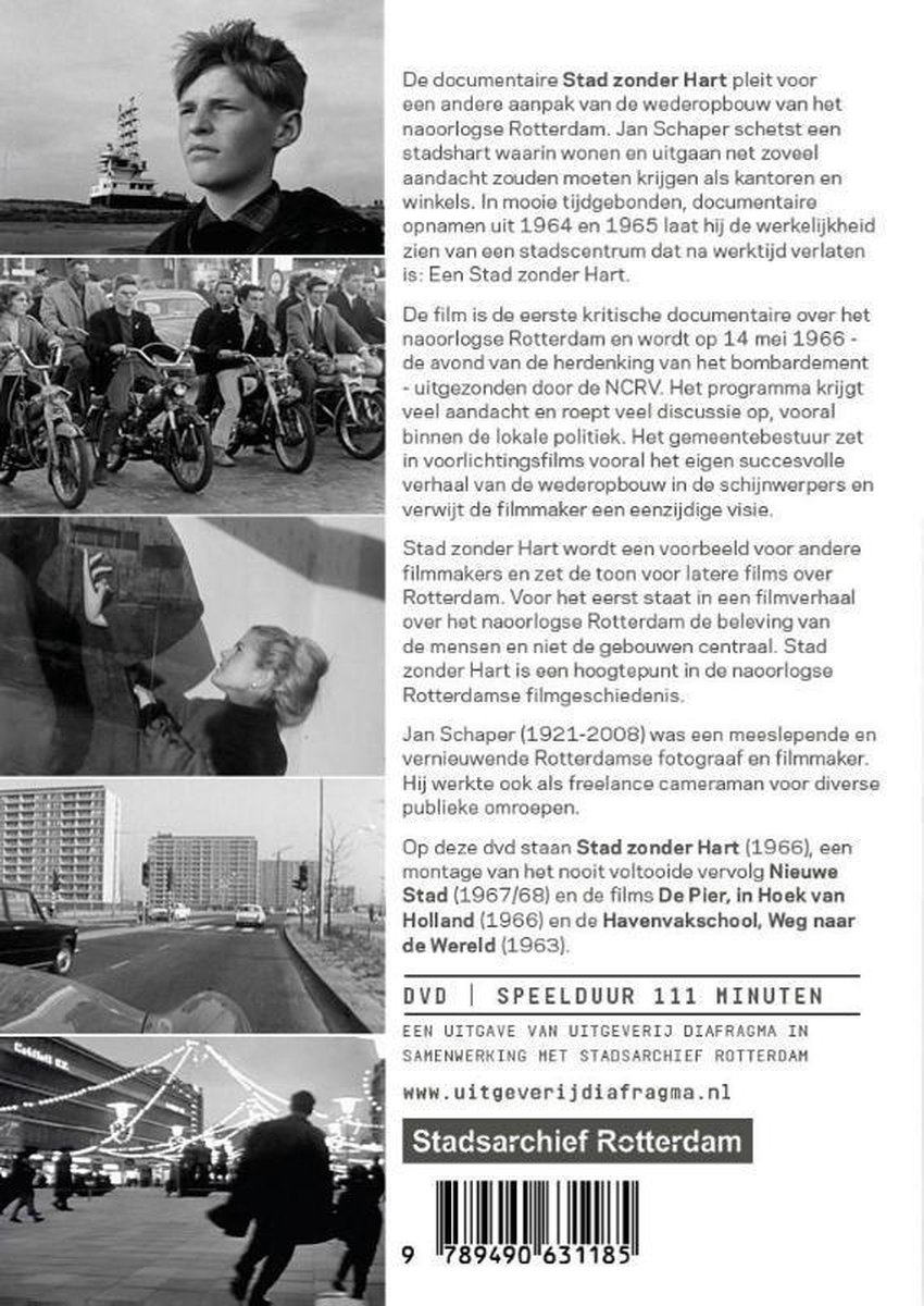 Stad zonder hart, Jan Schaper | 9789490631185 | Boeken | bol