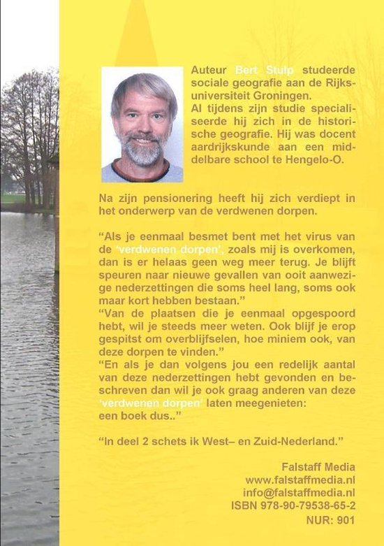 Verdwenen dorpen in Nederland 2 West- en Zuid-Nederland, Bert Stulp ...
