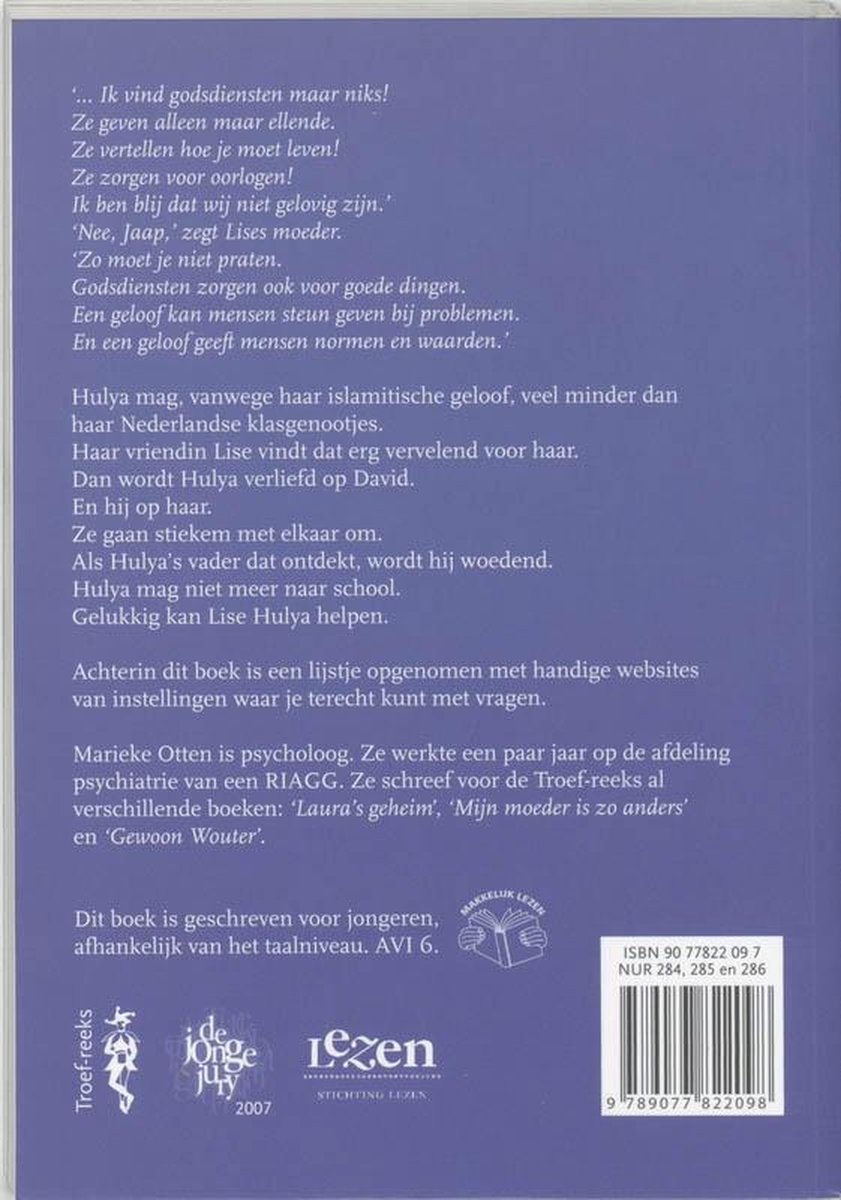 Troef-reeks - Kebab en pindakaas | 9789077822098 | Marieke Otten ...