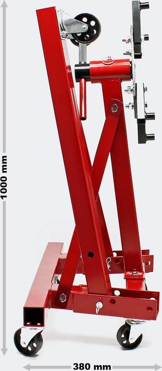 900kg Motorstandaard, Motormontagesteun, voor monteren en demonteren ...