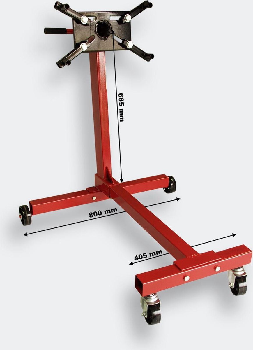 450kg Motorstandaard, Motormontagesteun, voor monteren en demonteren ...