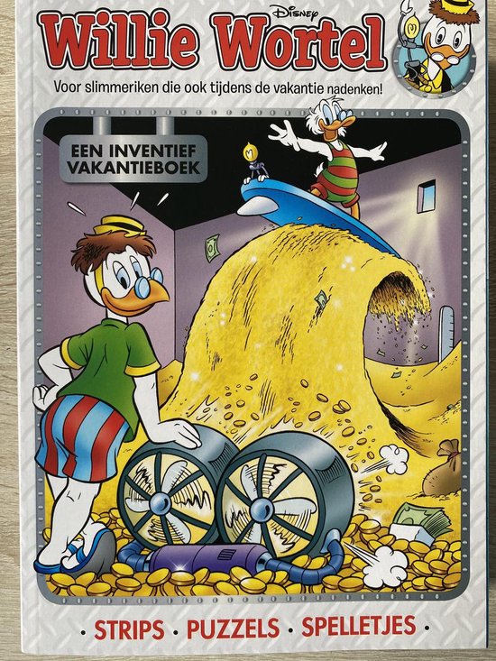 Donald Duck Vakantieboeken Willie Wortel - Inventief vakantieboek 2020 ...