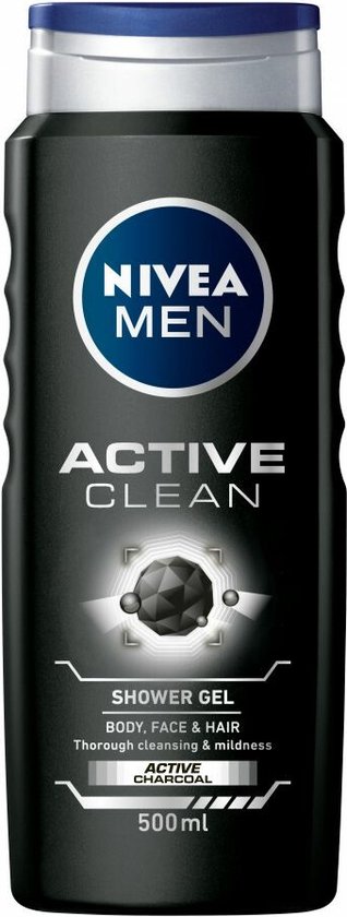 NIVEA MEN Active Clean - 500 ml - Douchegel | bol.com