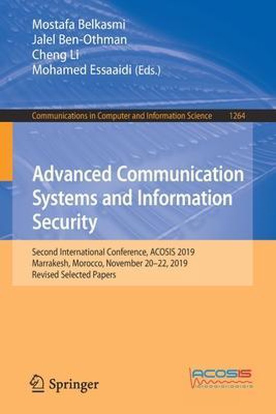 Advanced Communication Systems and Information Security | 9783030611422 ...
