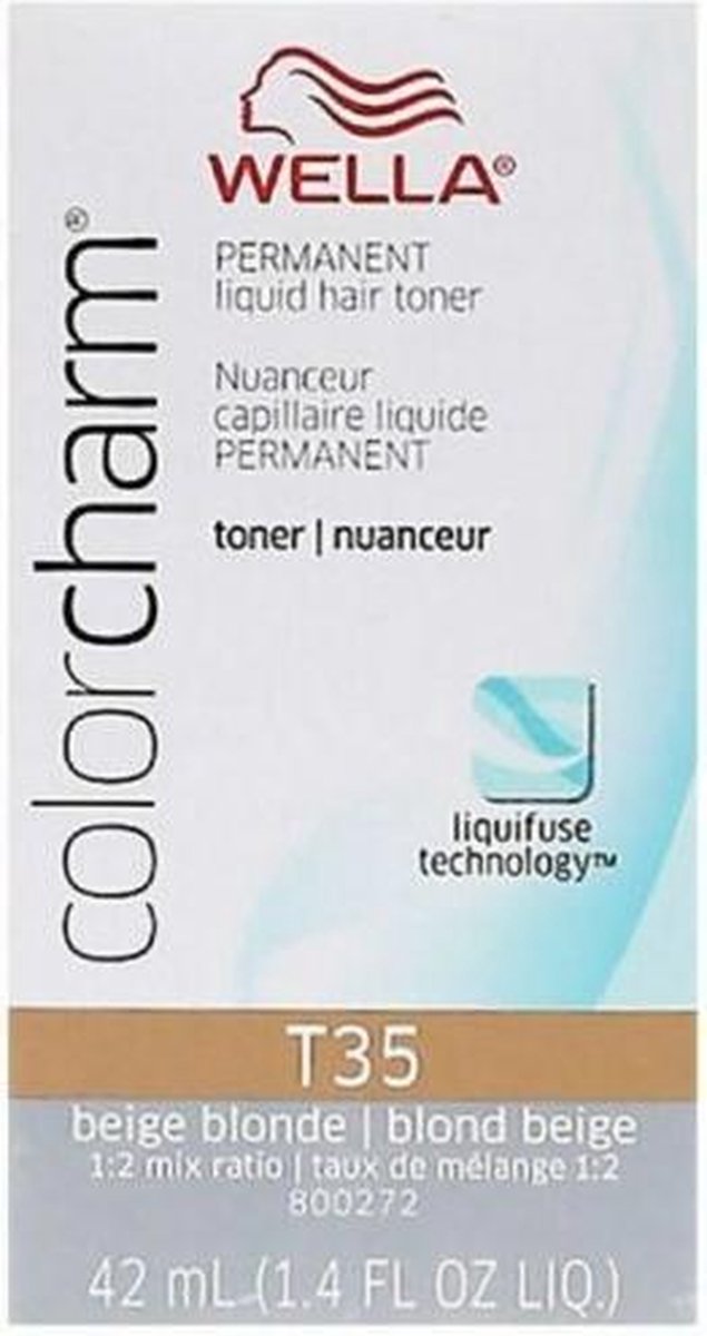 Wella Color Charm toner - T35 - Beige Blonde - Wella Toner - Color ...