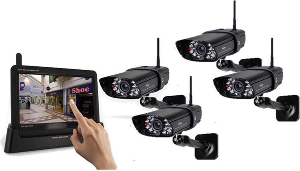 Smartwares CS89T/4 Realtime camerasysteem | bol.com