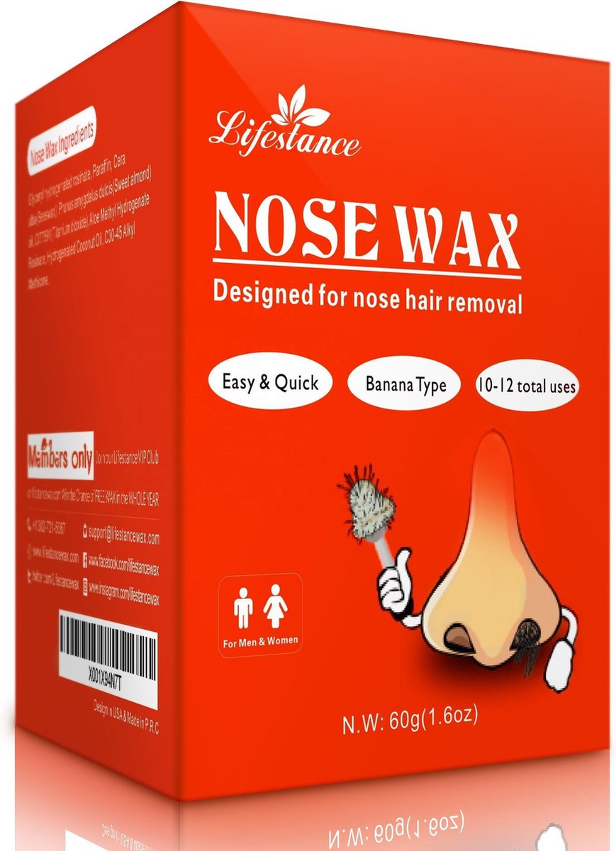 Lifestance's Neuswax Set 2.0 - Neuswax set - Ontharingswax - Vernieuwde ...