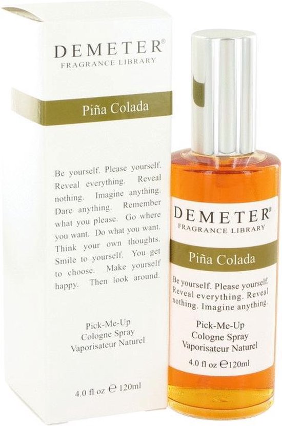 Library of fragrance pina colada - 120ml - eau de cologne | bol