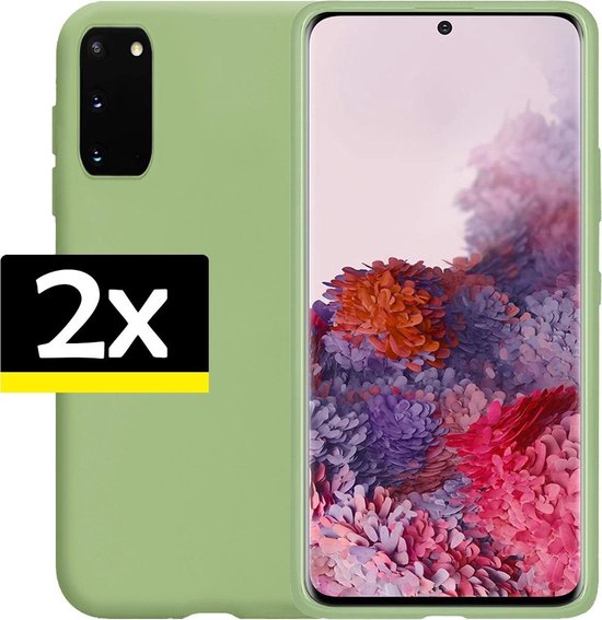 Hoesje Geschikt voor Samsung S20 Hoesje Siliconen Case - Hoes Geschikt voor Samsung... | bol