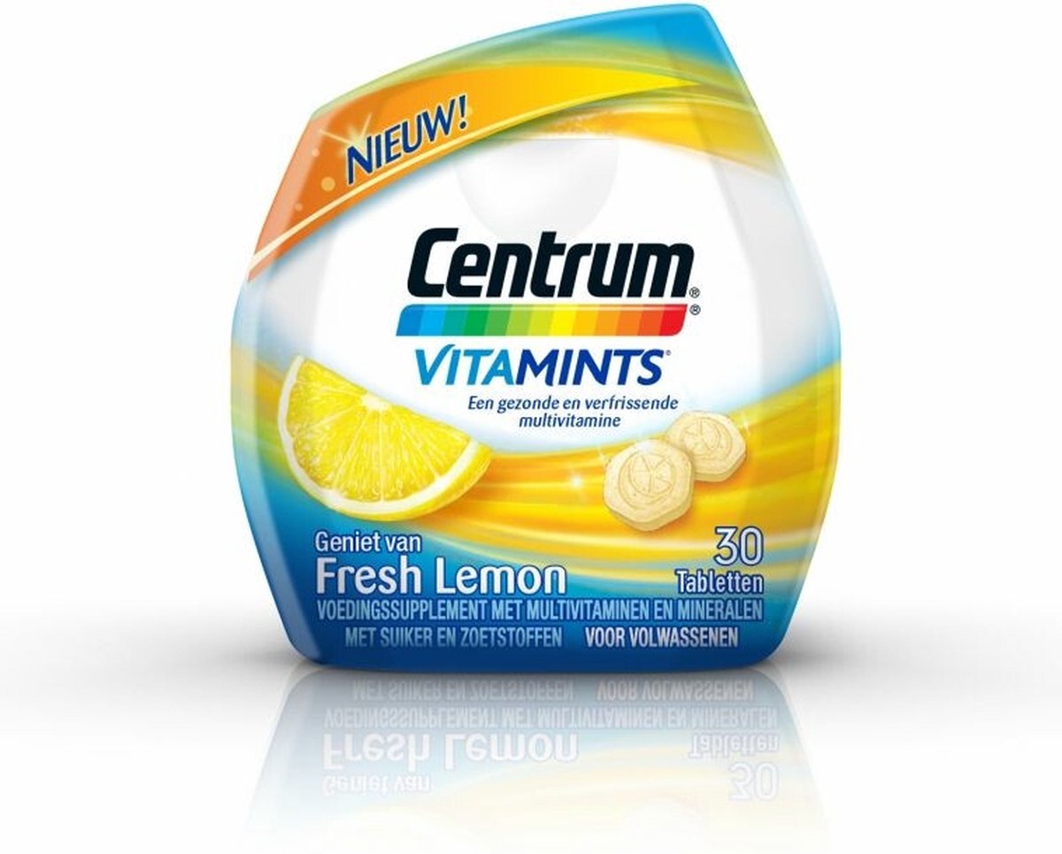 Centrum Vitamints Fresh Lemon 30 tabletten | bol.com