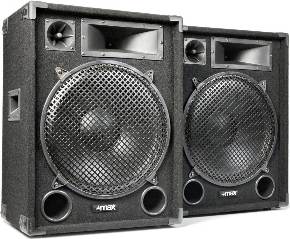 SkyTec MAX15 disco speakerset 15 2000 Watt | bol