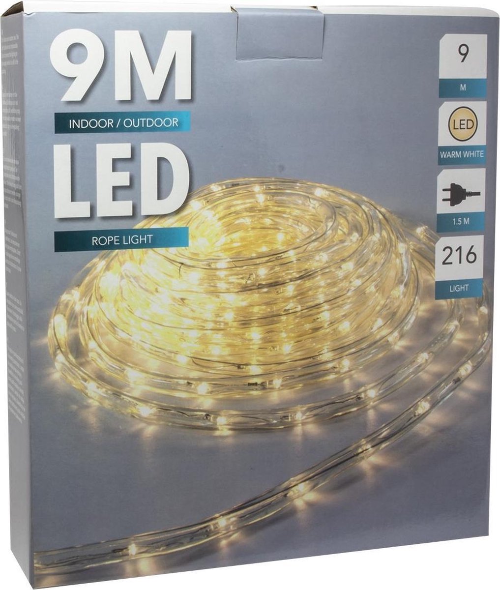 LED slangverlichting 9 meter - Warm wit - Binnen & buiten verlichting | bol