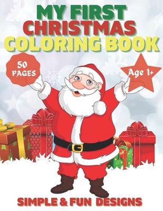 My First Christmas Coloring Book Ages 1+, Gerry Tiger Books ...