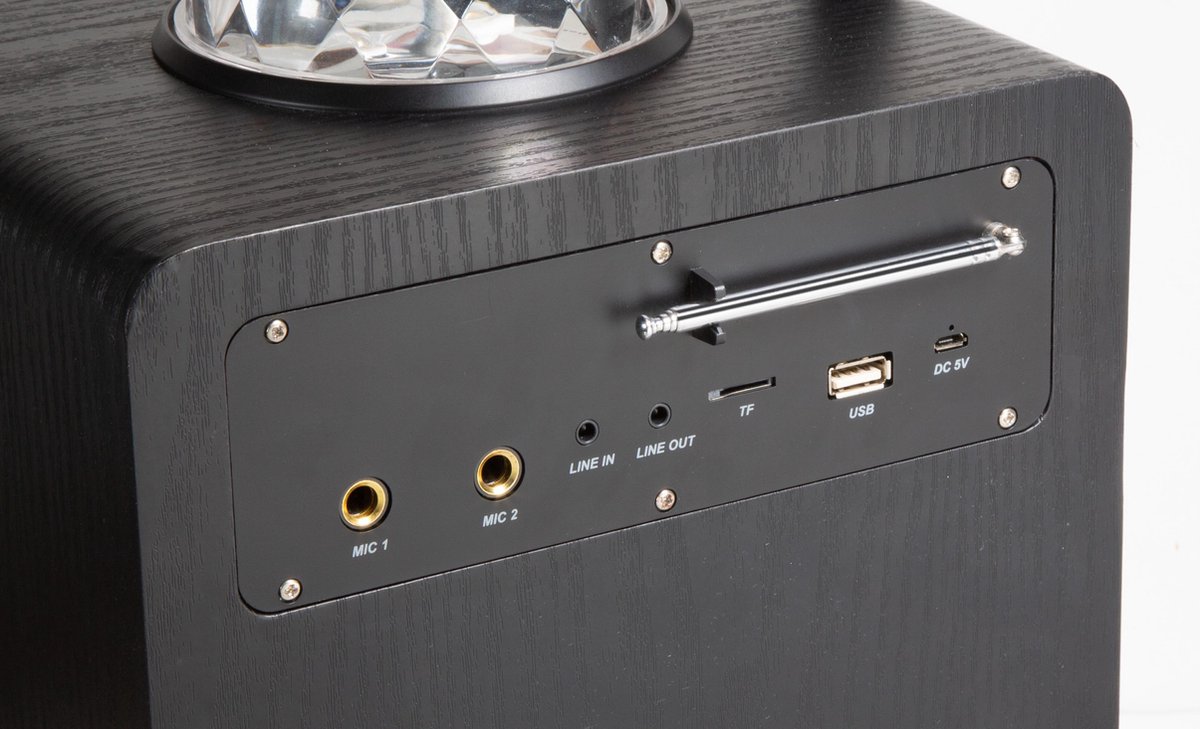 Technaxx MusicMan Disco Muziekbox met Microfoon | bol.com