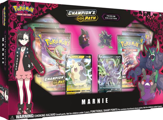 Pokémon Champion's Path Premium Collection Marnie - Pokémon Kaarten | Games | bol.com