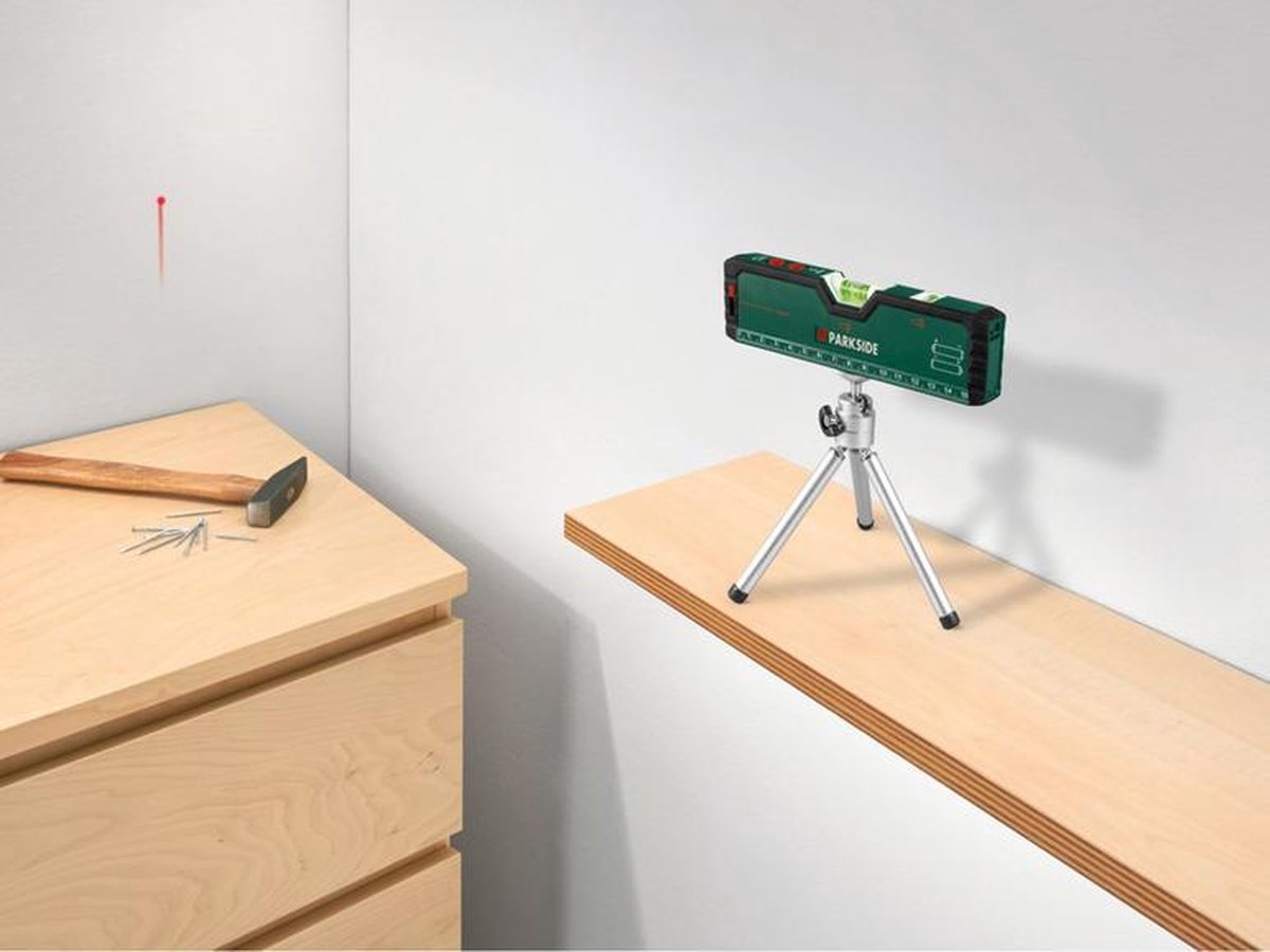 bol.com | Parkside® - Laserwaterpas - Kruislijnlaser - Bouwlaser - Met ...