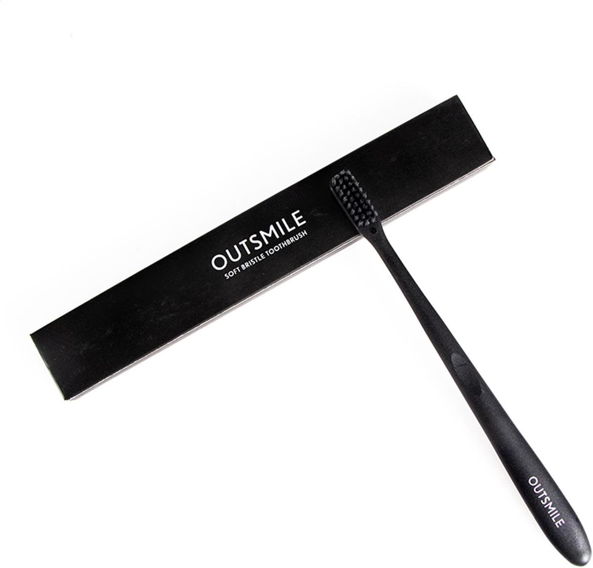 OUTSMILE Brosse à dents à poils souples - 100% naturelle et ...