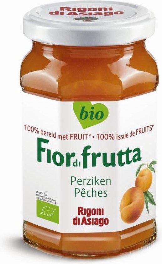 Fiordifrutta Perzikjam 250 gram | bol