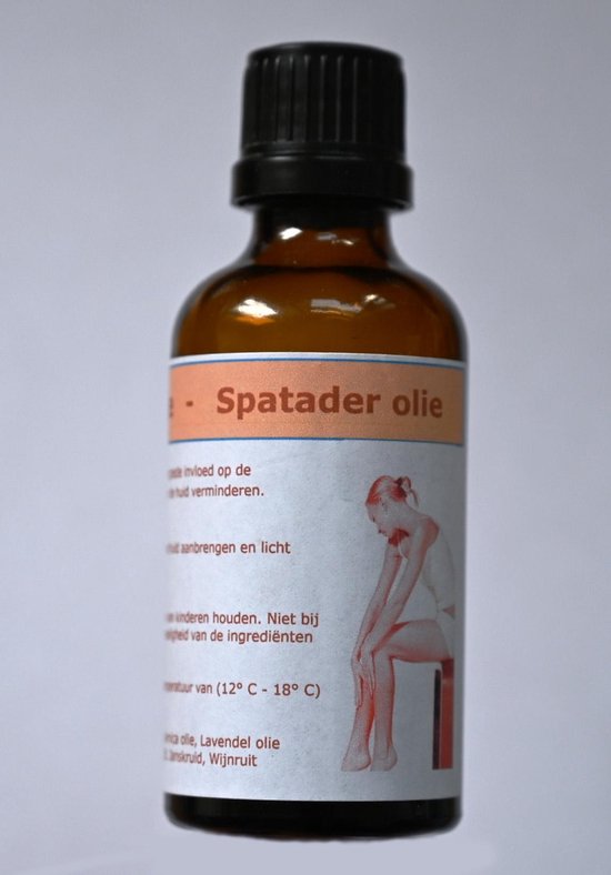 Spatader olie natuurlijk - 50 ml | bol.com