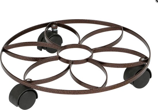 plantenroller diameter 30cm max 50kg staal | bol