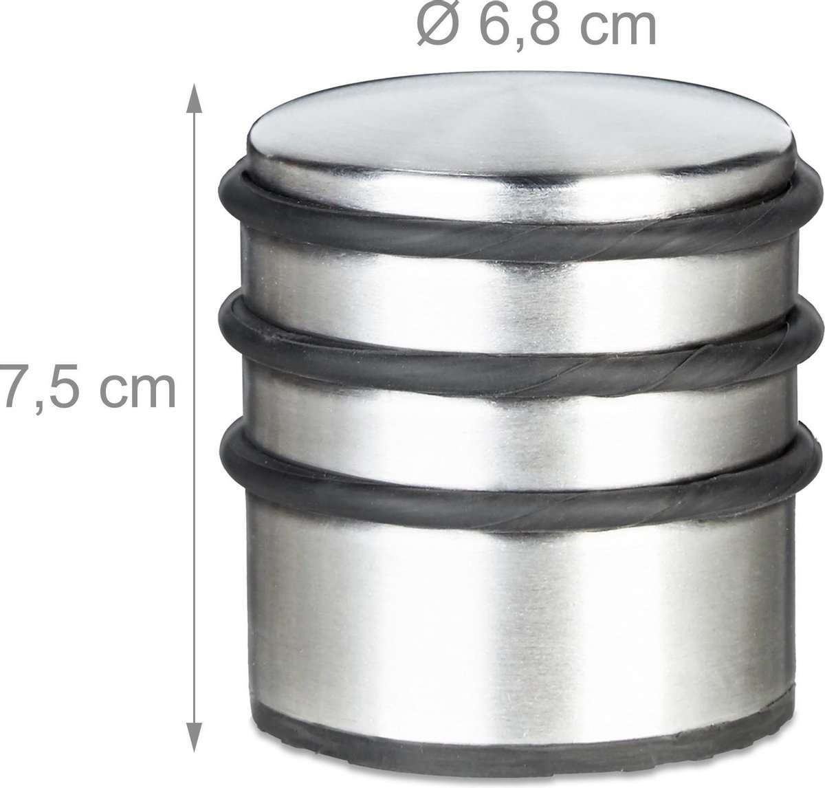 Relaxdays 4-delige deurstopper set - deurstop - antislip - deurbuffer ...